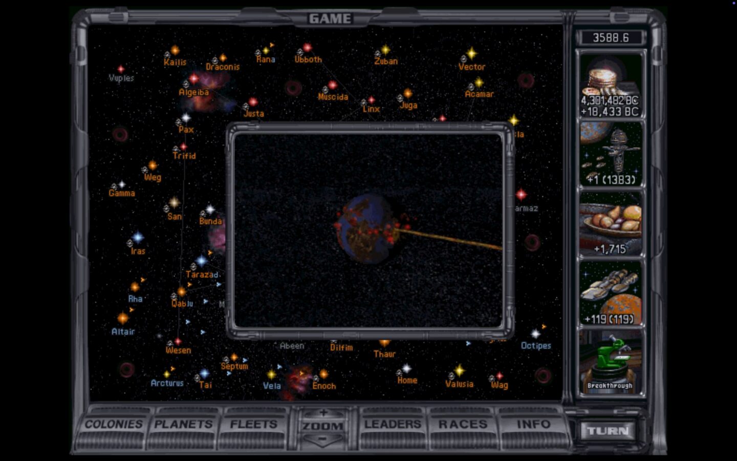 30 years later, I’m still obliterating planets in Master of Orion II ...