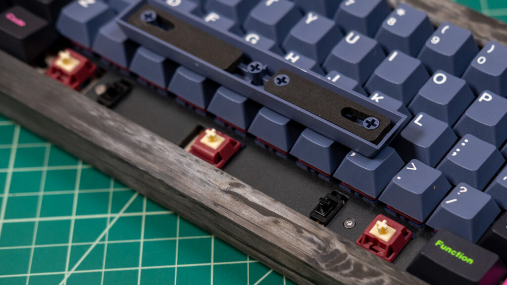 You should care more about the stabilizers in your mechanical keyboard ...