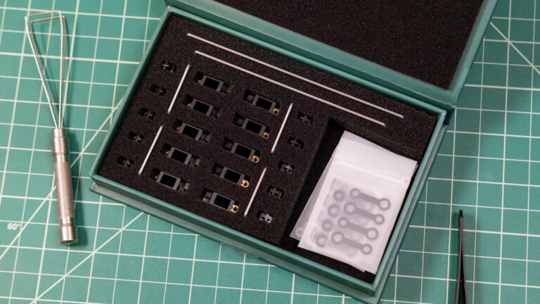 You should care more about the stabilizers in your mechanical keyboard ...