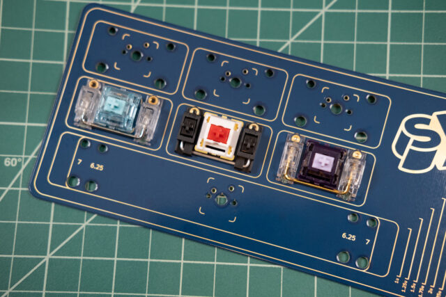You should care more about the stabilizers in your mechanical keyboard ...