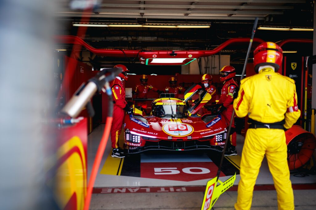 Behind the scenes with the most beautiful car in racing: The Ferrari ...