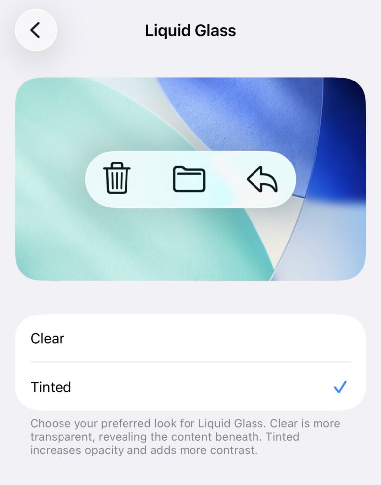 Upcoming iOS and macOS 26.1 update will let you fog up your Liquid ...