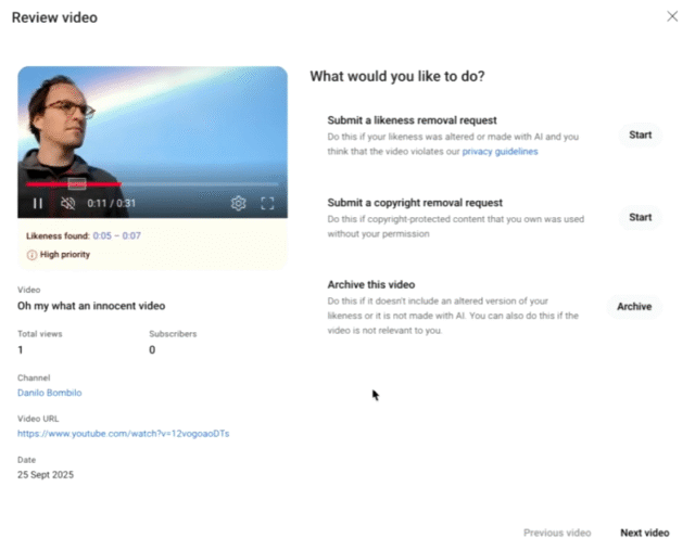 YouTube’s likeness detection has arrived to help stop AI doppelgängers ...