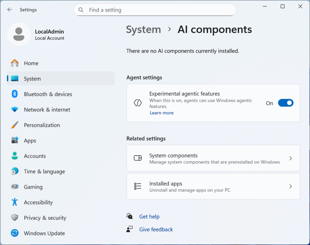 Microsoft tries to head off the “novel security risks” of Windows 11 AI ...
