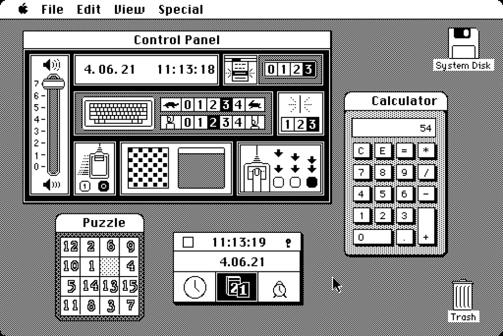 Original Mac calculator design came from letting Steve Jobs play with ...