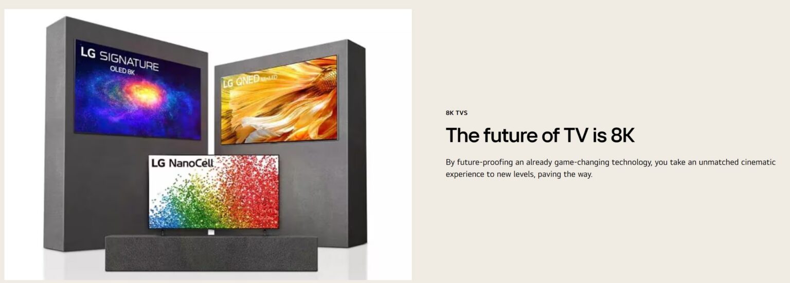 The TV industry finally concedes that the future may not be in 8K - Ars ...