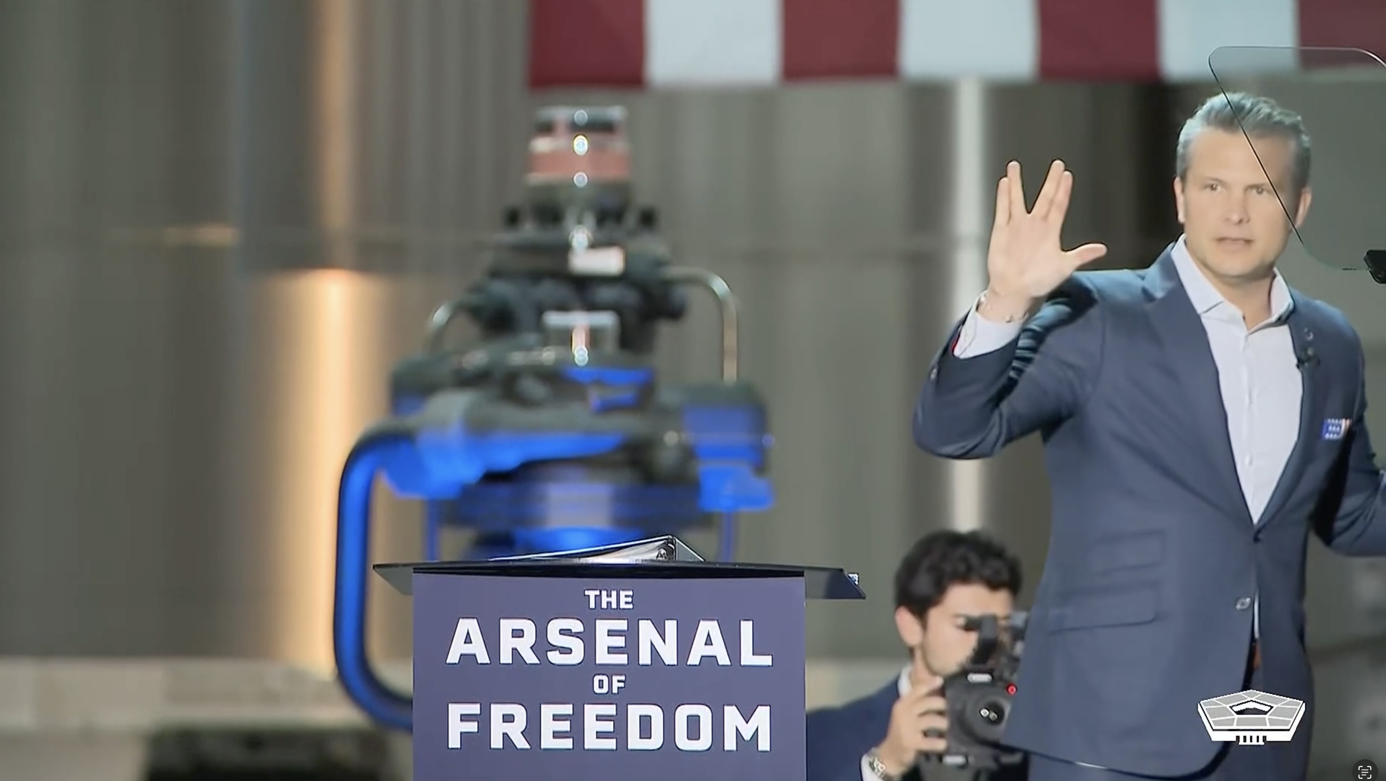 Pentagon’s “Arsenal of Freedom” tour borrows name from Star Trek ...