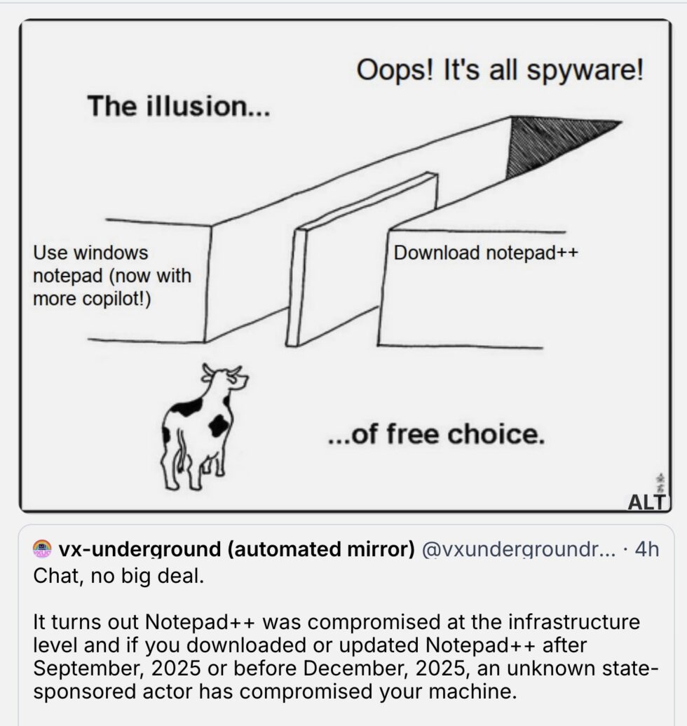 Notepad++ users take note: It's time to check if you're hacked - Ars ...