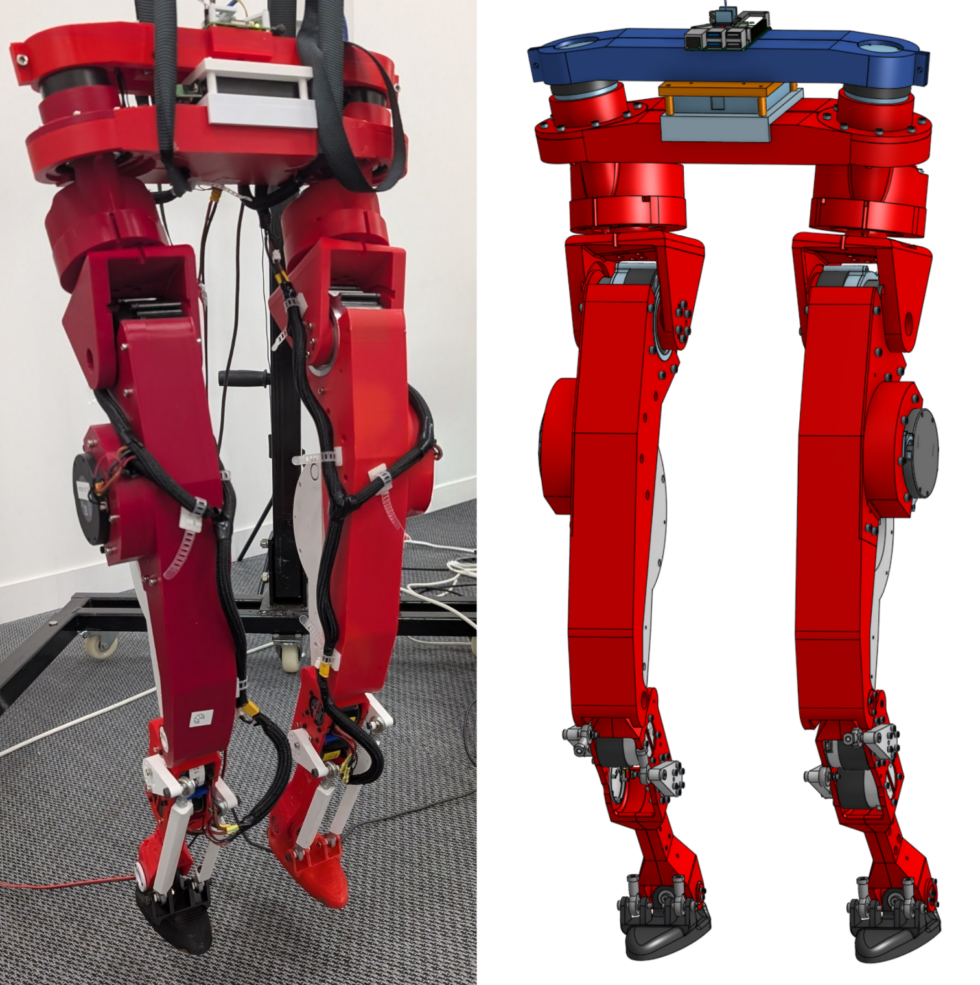 3D-printable humanoid legs let robotics experiments run wild - Ars Technica
