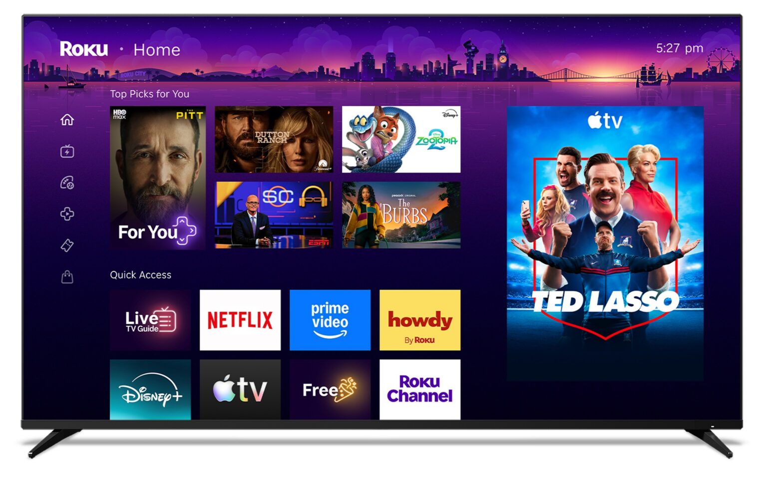 Roku OS’s home screen now features a large, permanent ad - Ars Technica