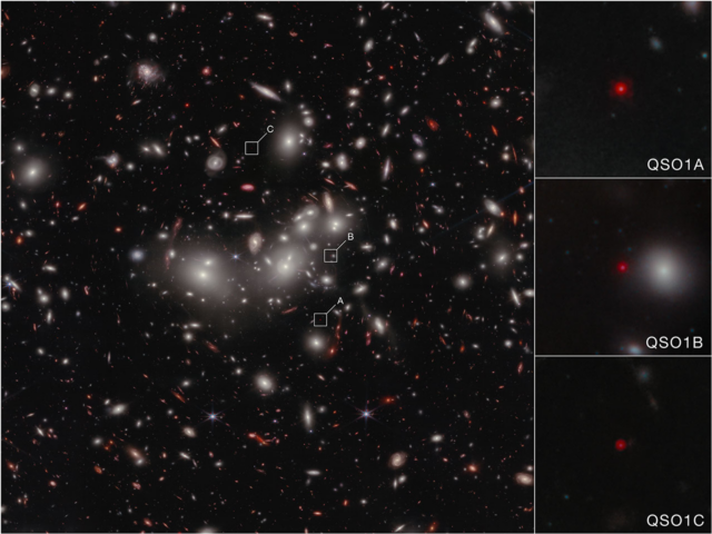 "Little red dot" in early Universe is a naked supermassive black hole ...