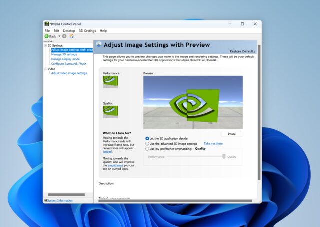 Nvidia kills Windows XP-era Control Panel "after 20 years of dedicated ...