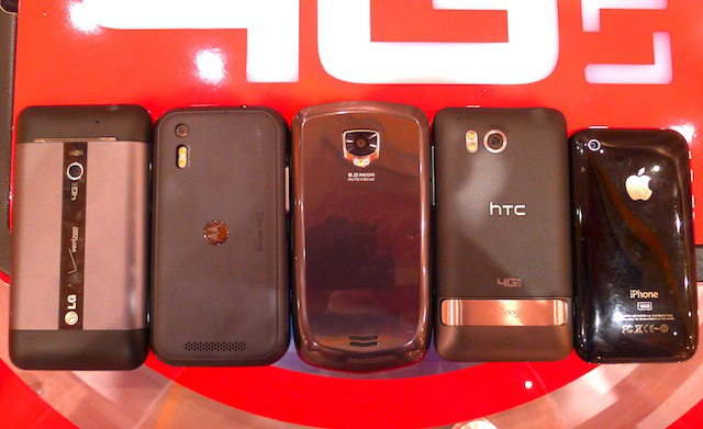 Verizon shows off four smartphones hot to trot for 4G - Ars Technica