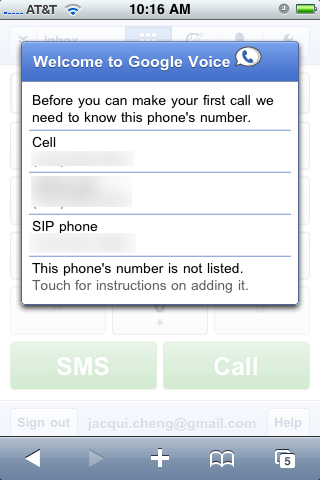First look: Google Voice’s improved Web app for iPhone - Ars Technica