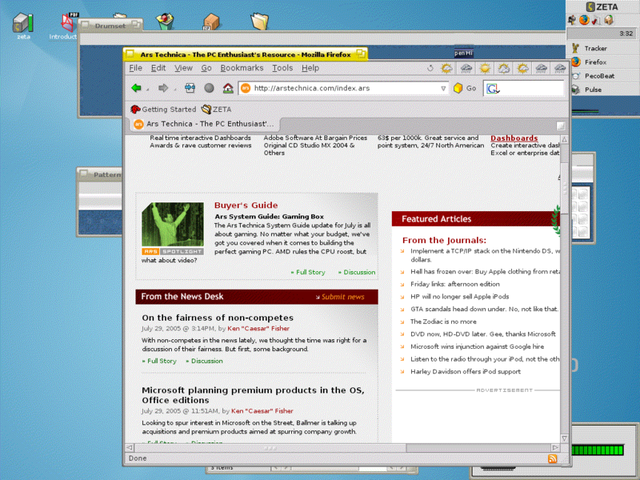 ZETA OS 1.0 - Ars Technica