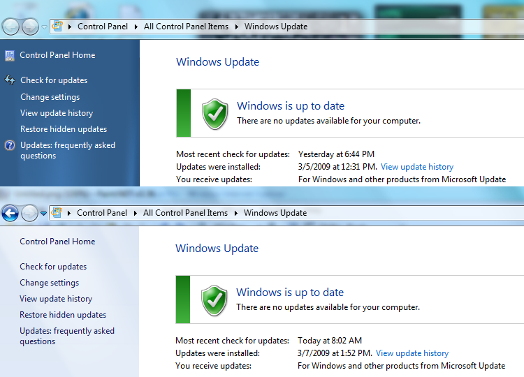 Side by side: UI changes from Windows 7 beta to build 7057 - Ars Technica