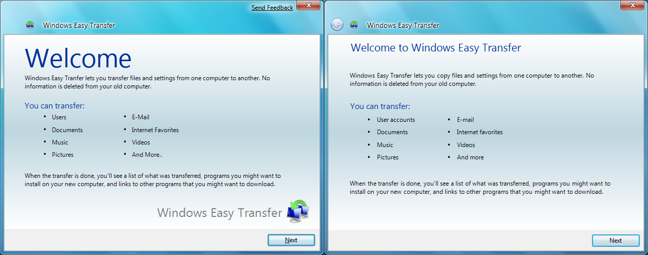 Side by side: UI changes from Windows 7 beta to build 7057 - Ars Technica
