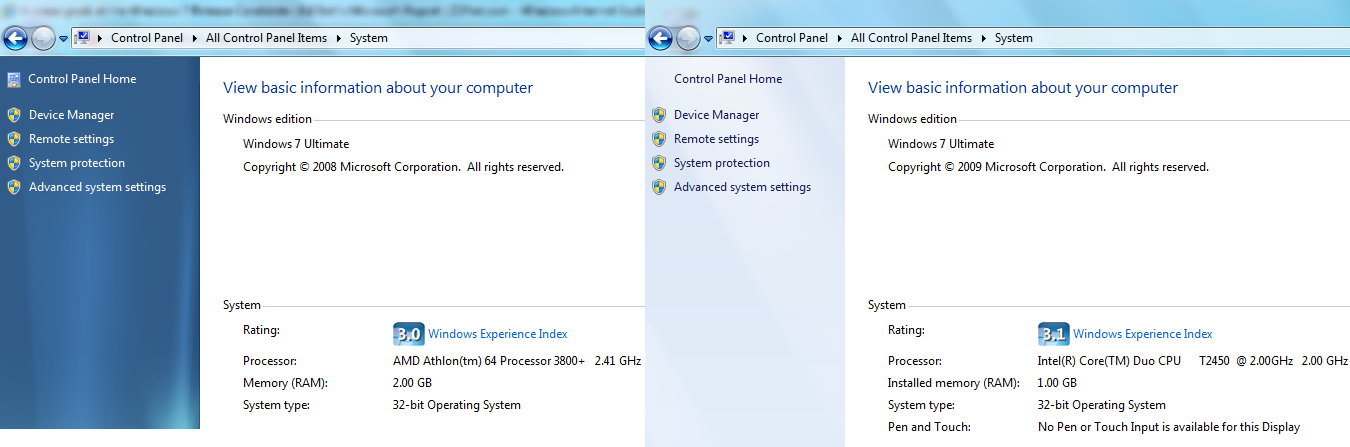 Side by side: UI changes from Windows 7 beta to Windows 7 RC - Ars Technica