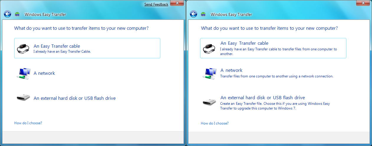 Side by side: UI changes from Windows 7 beta to Windows 7 RC - Ars Technica