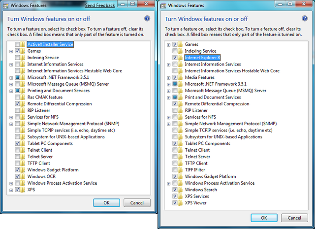 Side by side: UI changes from Windows 7 beta to build 7048 - Ars Technica
