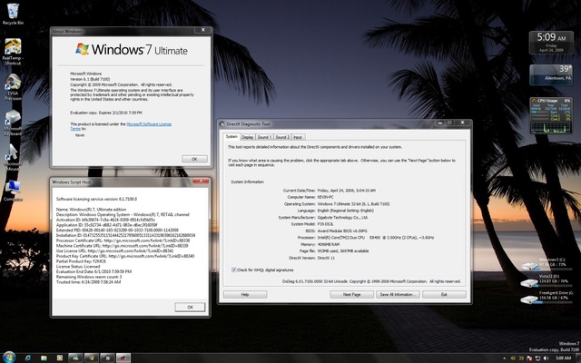 First screenshots of build Windows 7 build 7100 leak, release dates ...