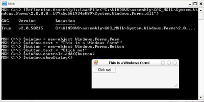 A guided tour of the Microsoft Command Shell - Ars Technica