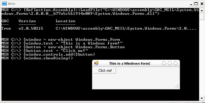 A guided tour of the Microsoft Command Shell - Ars Technica