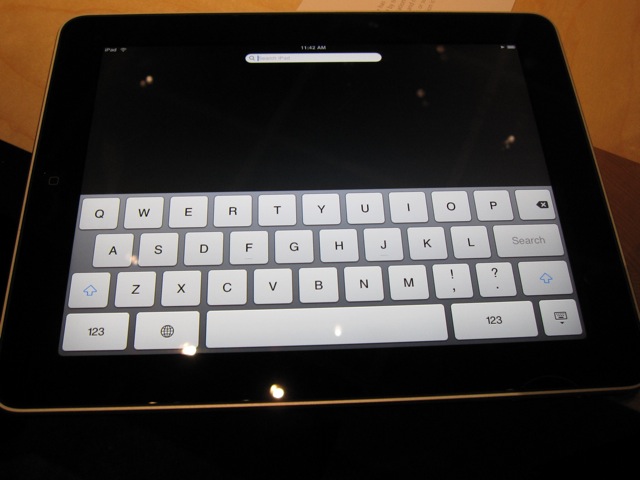 Hands-on, first impressions, and Photo gallery of Apple iPad - Ars Technica