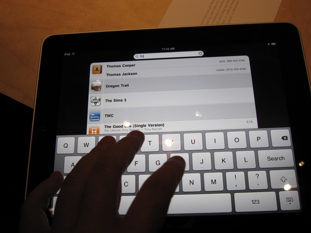 Hands-on, first impressions, and Photo gallery of Apple iPad - Ars Technica