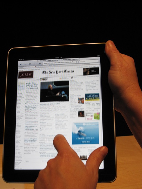 Hands-on, first impressions, and Photo gallery of Apple iPad - Ars Technica