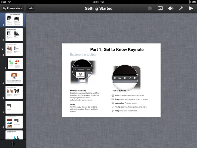 The keyboardless Office: a review of iWork for iPad - Ars Technica