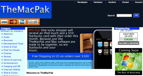 TheMacPak returns as discount software store - Ars Technica