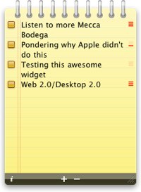 “To Do Widget” brings iCal, Mail To Dos to the Dashboard - Ars Technica
