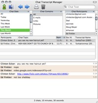 Unsanity Chat Transcript Manager - Ars Technica