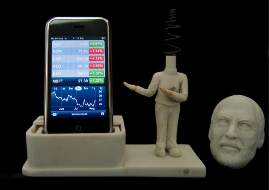 Creepy bobblehead iPhone dock may fire you in an elevator - Ars Technica