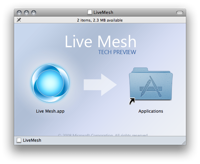 A quick look at the new Live Mesh Mac client beta - Ars Technica