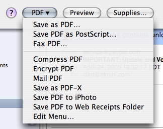 Airport UI updated in 10.4 Tiger, new PDF workflow tools | Ars Technica