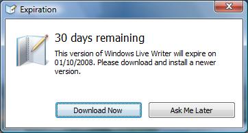 Windows Live Writer beta update likely coming this month - Ars Technica
