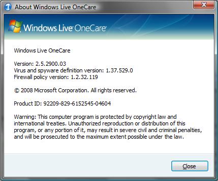 Windows Live OneCare 2.5 arrives; Photo Backup now has 50GB - Ars Technica