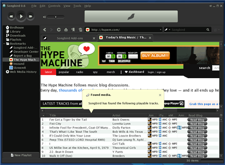 First look: Songbird 0.6 open source media player - Ars Technica