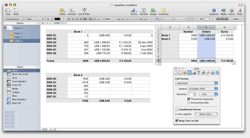 Apple goes to the office: a review of iWork ’08 - Ars Technica