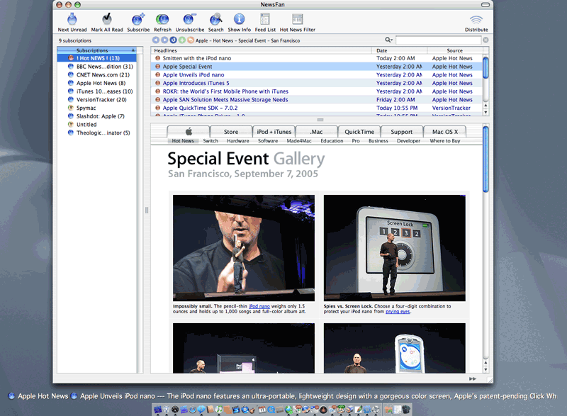 Mac RSS readers - Ars Technica