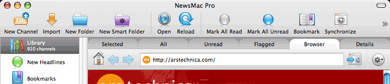 Mac RSS readers - Ars Technica