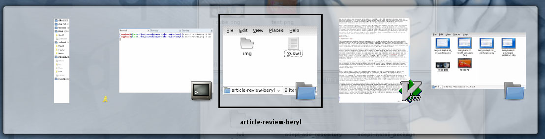 Bring on the bling with Beryl: a look at a new Linux window manager ...