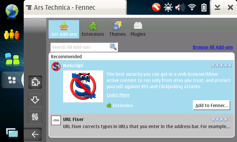 Hands-on: Mozilla Fennec beta offers performance, features - Ars Technica