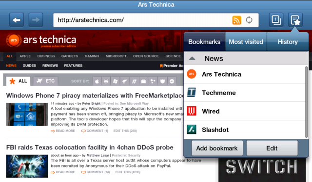 Galaxy Tab review: Android hitchhiking its way to tablet success - Ars ...
