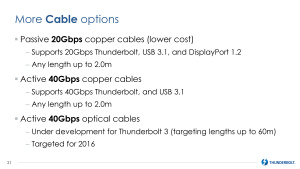 Thunderbolt 3 embraces USB Type-C connector, doubles bandwidth to ...