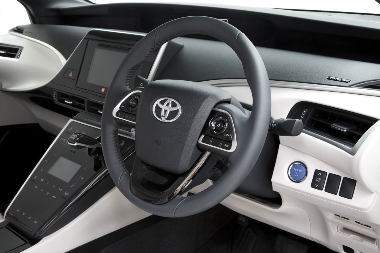 Toyota Mirai review: A futuristic, super-smooth hydrogen fuel cell car ...