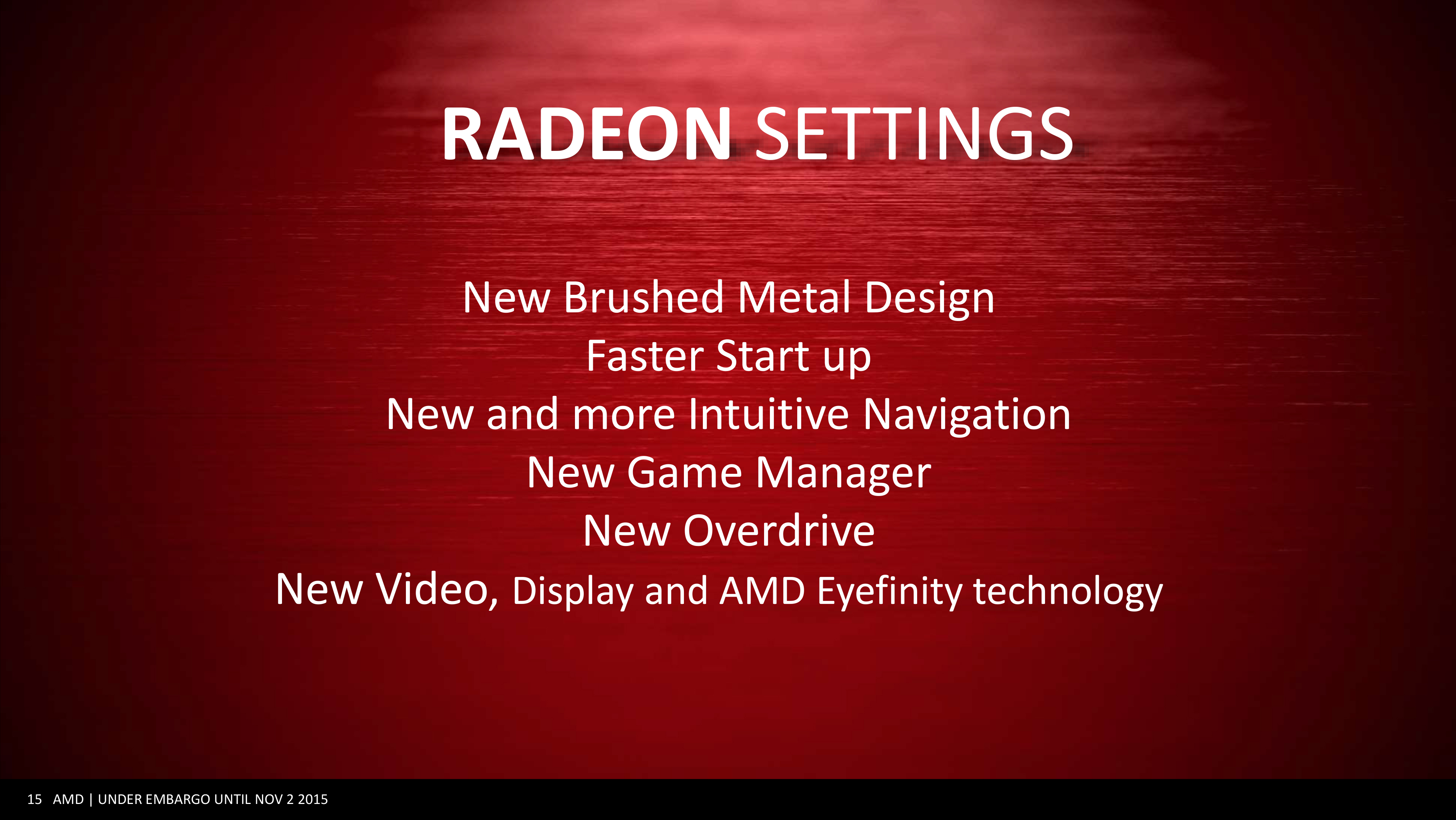 AMD Radeon Software Crimson: A new name and a new look for Catalyst ...