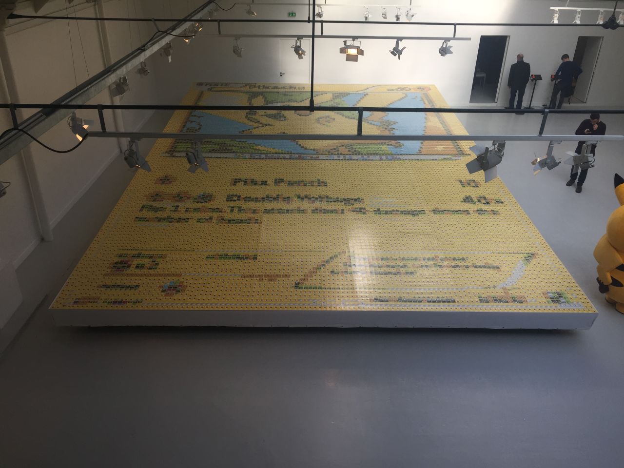 Behold the 30ft tall Pikachu made out of almost 13,000 Pokémon cards ...